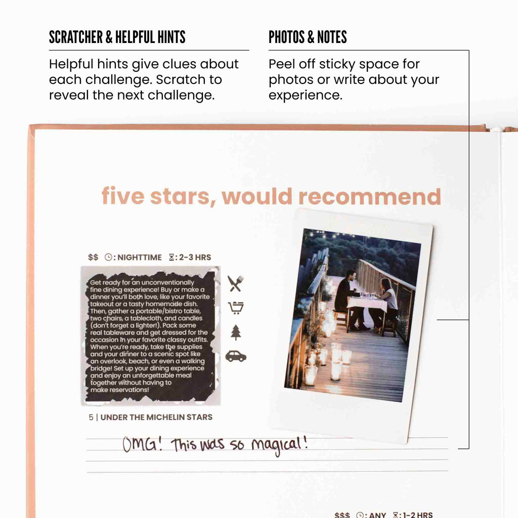 The Couple's Edition | The scratch-off book of creative date ideas ...